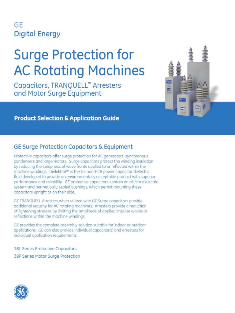 Ge Surge Volt Capacitor | PDF