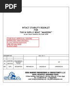 Damage Stability Booklet | PDF | Shipbuilding | Ships