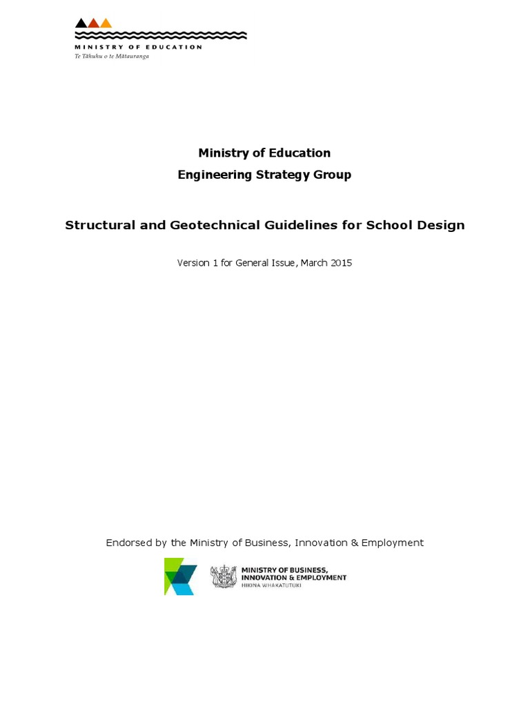 MoE ESG Structural and Geotechnical Guidelines | PDF | Geotechnical ...