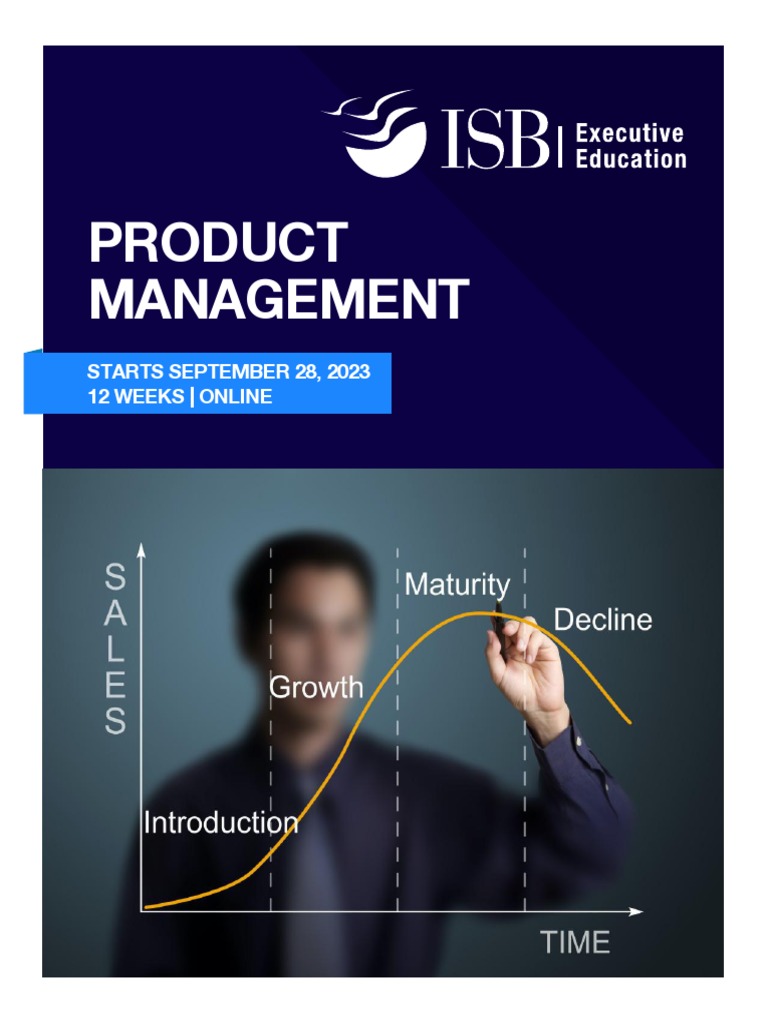 ISB Product Management Course Overview | PDF | Product (Business) | Pricing