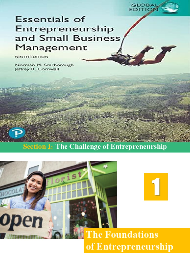 Chapter 1 - The Foundations of Entrepreneurship - Slides | PDF | Entrepreneurship | Economies