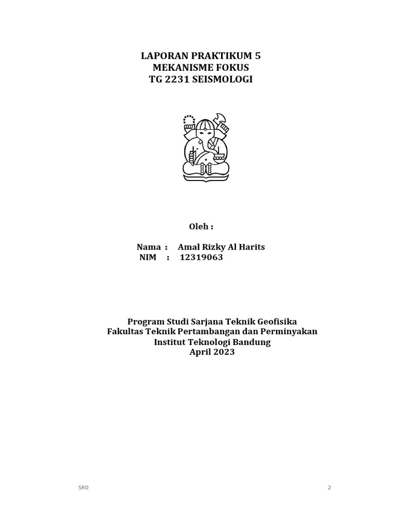 Mekanisme Fokus Gempa: Teori dan Parameter | PDF