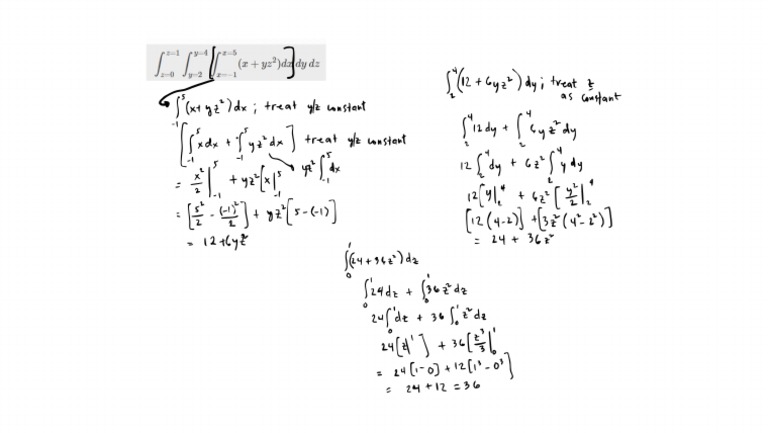 Multiple Integral Pdf