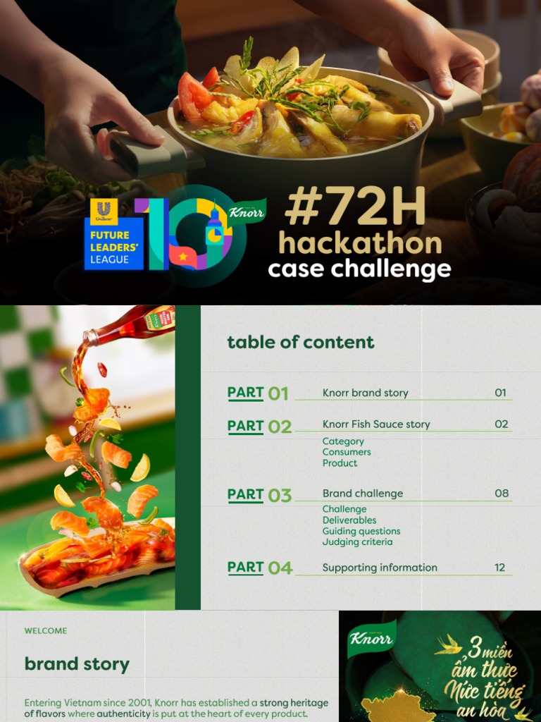 Knorr 72H Hackathon Case Challenge | PDF