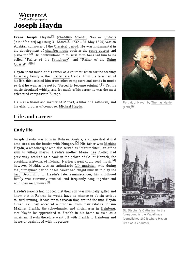 Joseph Haydn | PDF