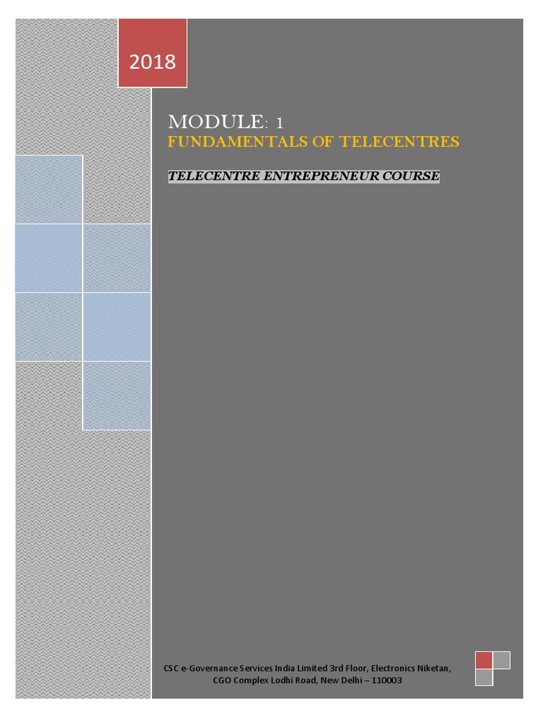 CSC TEC Learning Material-Compressed | PDF