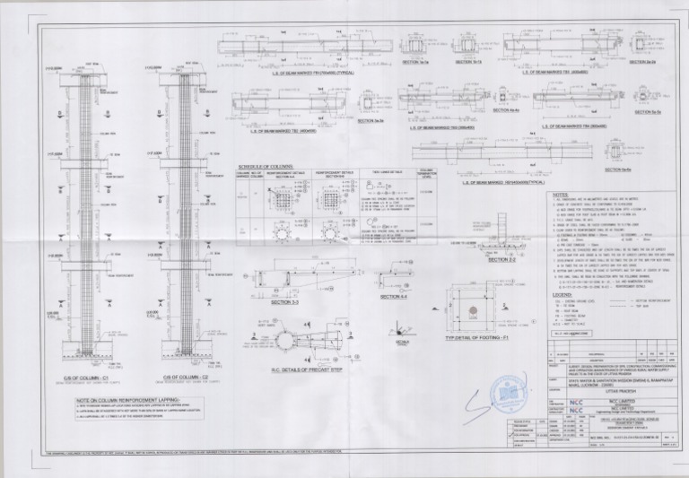 0-117-21-Cv-150-12-Zone Iii-Dwg-02 - Iit Stamp | PDF