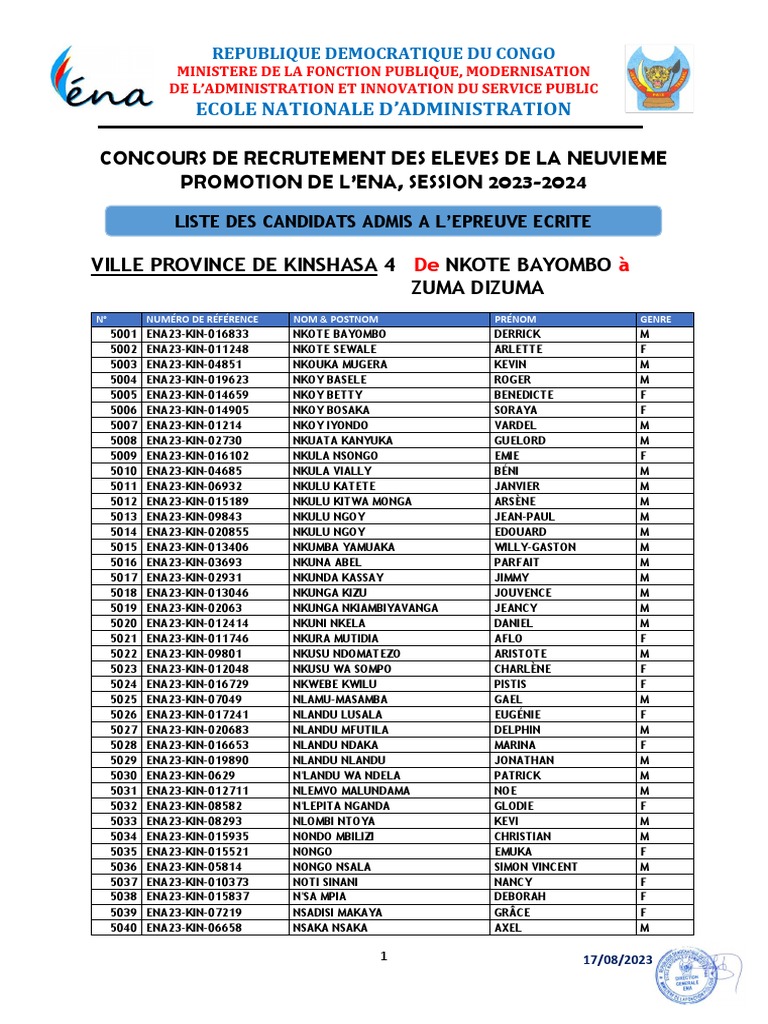 Kinshasa 4 de Nkote Bayombo A Zuma Dizuma | PDF | France | Institutions ...