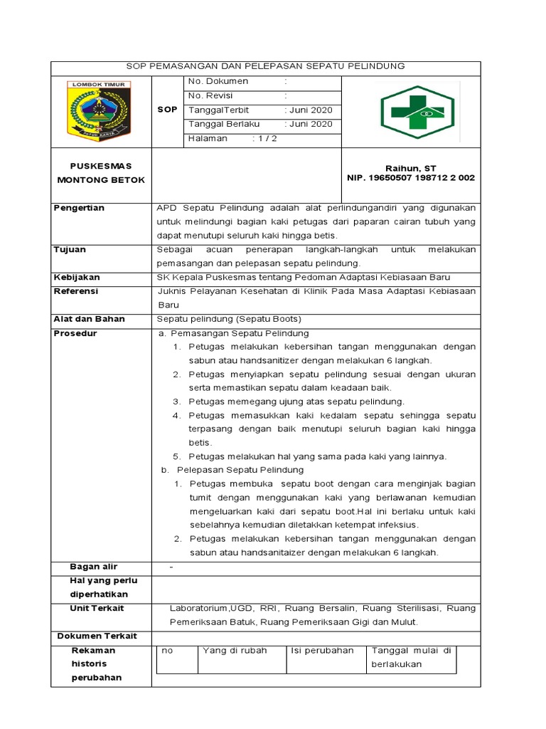 Sop Sepatu Boots | PDF