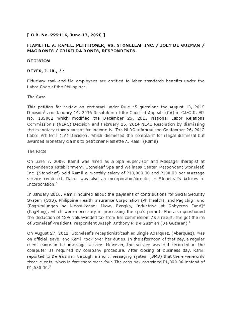 Labor Cases 08 - 19 - 2023 | PDF