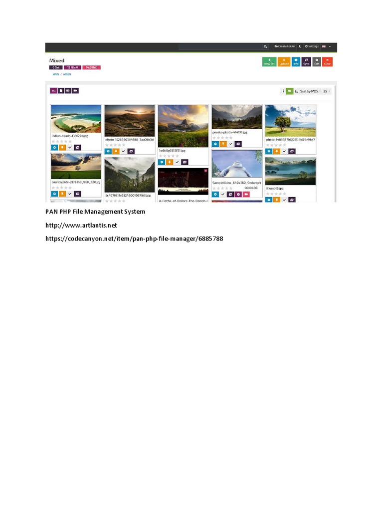 PAN PHP File Management System | PDF | Computers