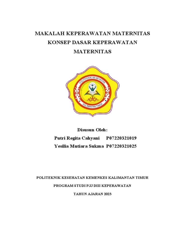 Makalah Keperawatan Maternitas | PDF