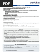 Accord 35 - Lost Policy Release (LPR) Form - Policy Cancellation ...