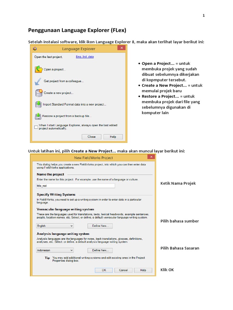 Petunjuk Penggunaan FLEx-Kuliah | PDF