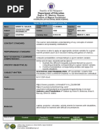 TLE Appetizer Making Scoresheet (Rubrics) | PDF | Cooking | Taste