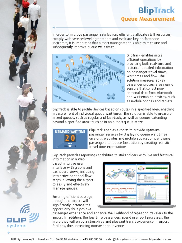 BlipTrack Queue Measurement | PDF