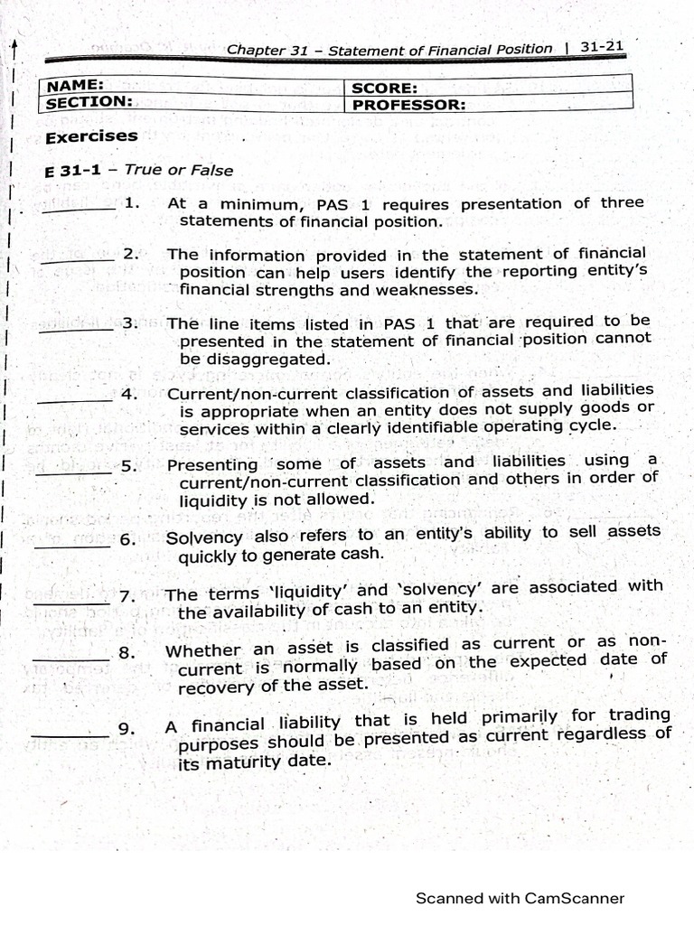 Ia 3 Ballada - Chap 31 Practice Probs | PDF