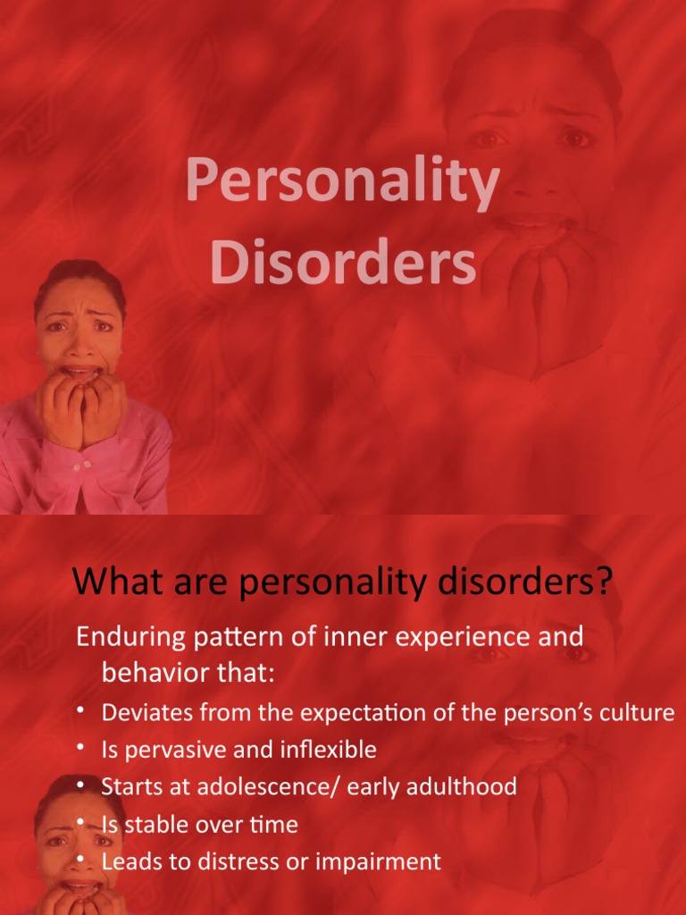 Personality Disorders DSM V | PDF | Personality Disorder | Mental Disorder