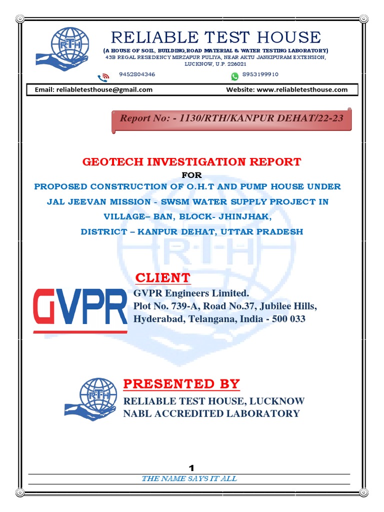 Final Report No. 1130 BAN Kanpur Dehat | PDF