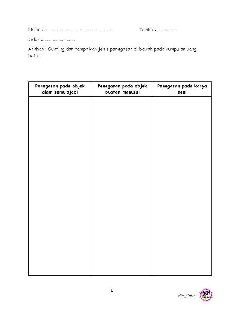 PSV THN.5 BBM - Ross | PDF