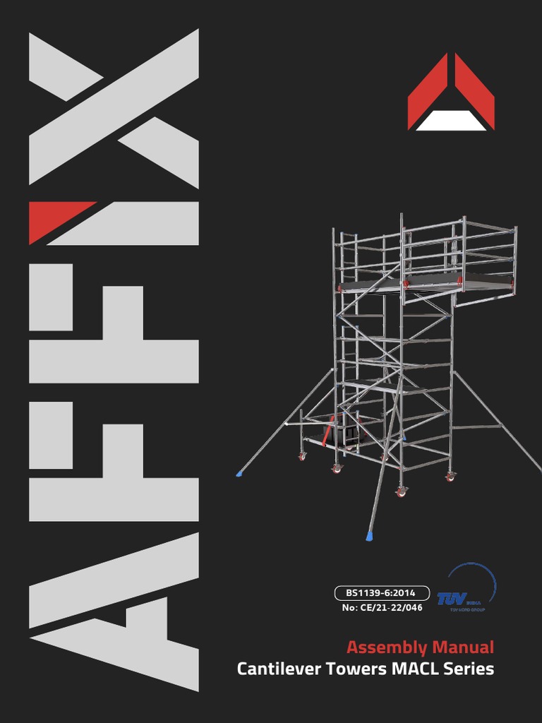 Affix Cantilever Towers MACL Series2 | PDF | Scaffolding | Manufactured ...