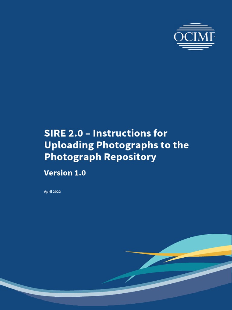SIRE 2.0 - Instructions For Uploading Photogra | PDF | Photograph | Icon (Computing)