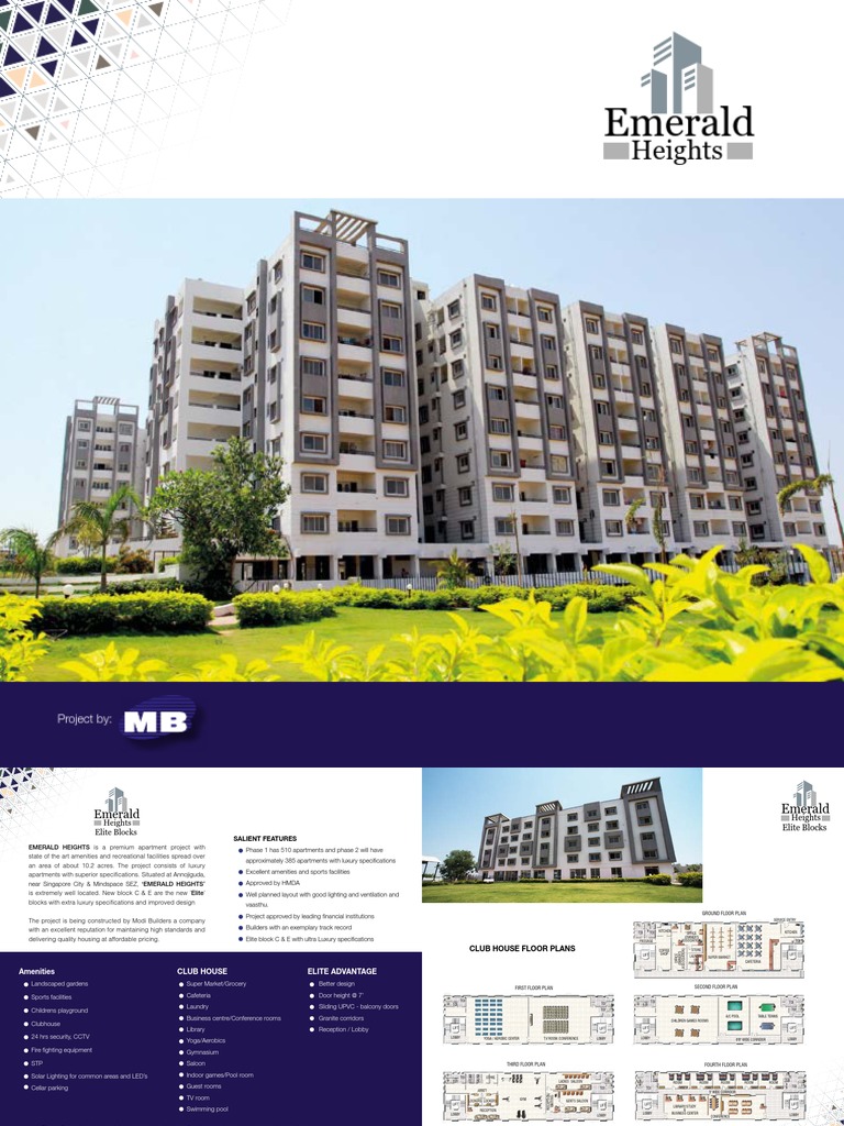 6.modi Emerald-Heights - Brochure | PDF