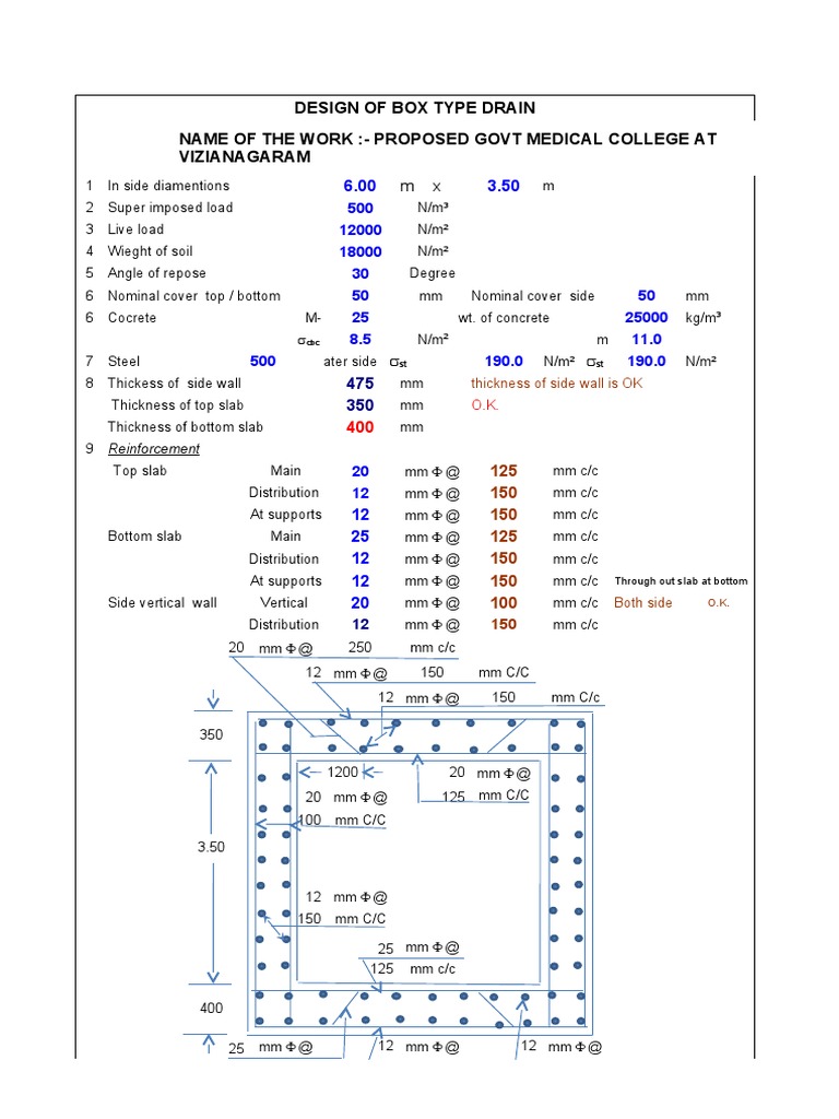 Box Culvert Designs-2 | PDF | Mechanics | Continuum Mechanics