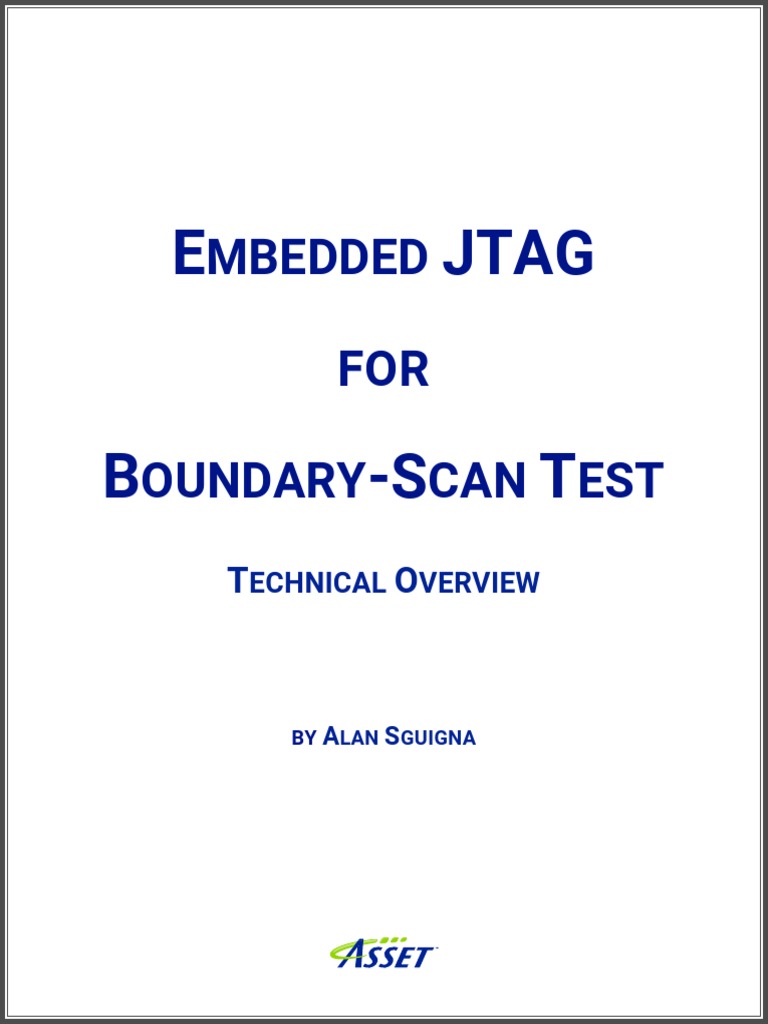 Embedded Jtag Boundary Scan Test Pdf Field Programmable Gate Array Systems Engineering