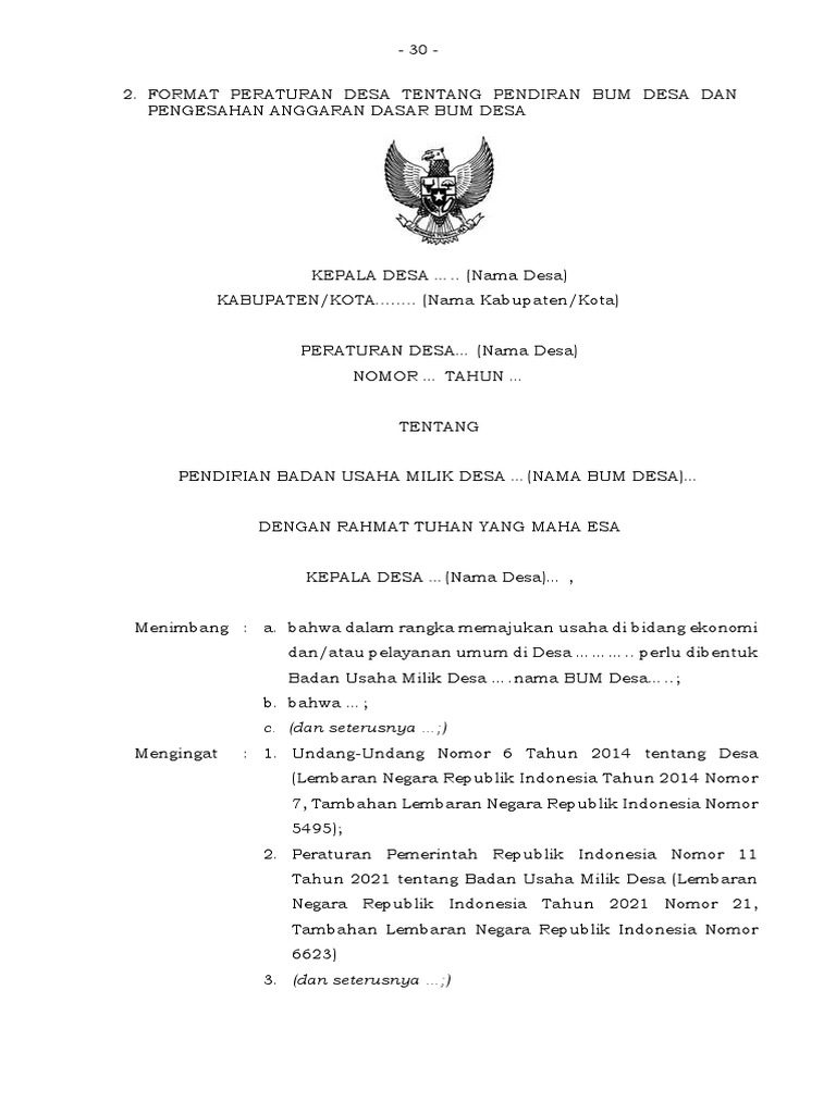 6c. Contoh PERDES | PDF