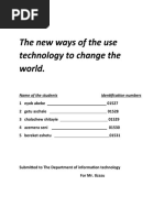 The 10 Characteristics of Technology and Its Impac | PDF | Art | Computers
