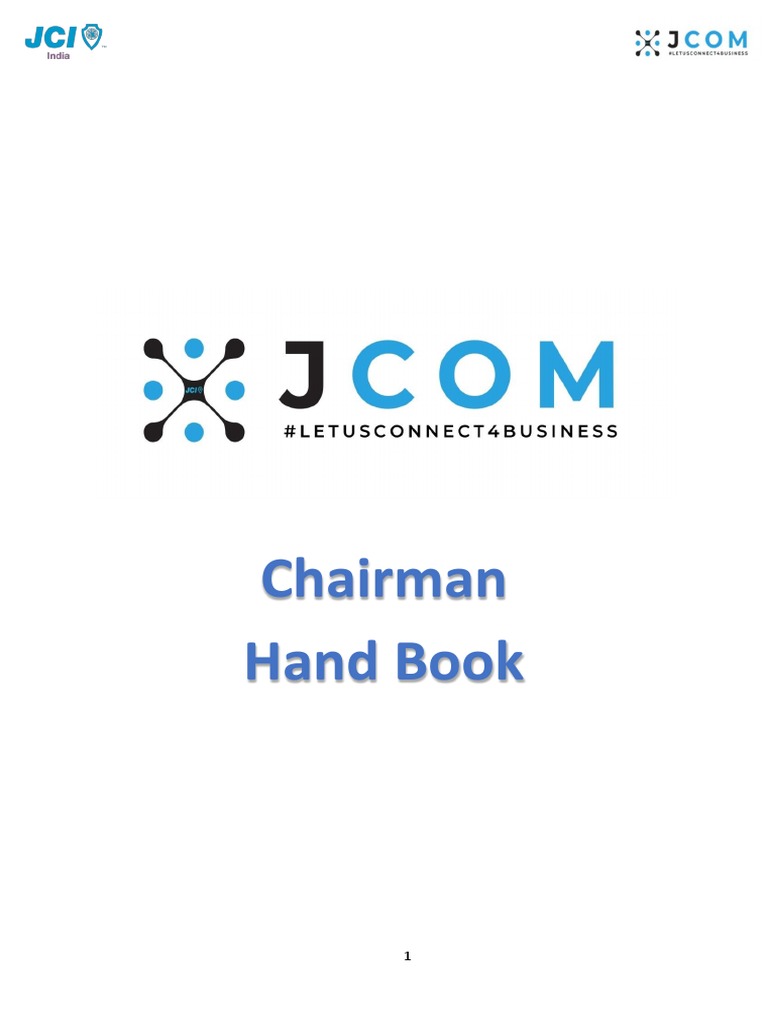 Chairman Hand Book | PDF