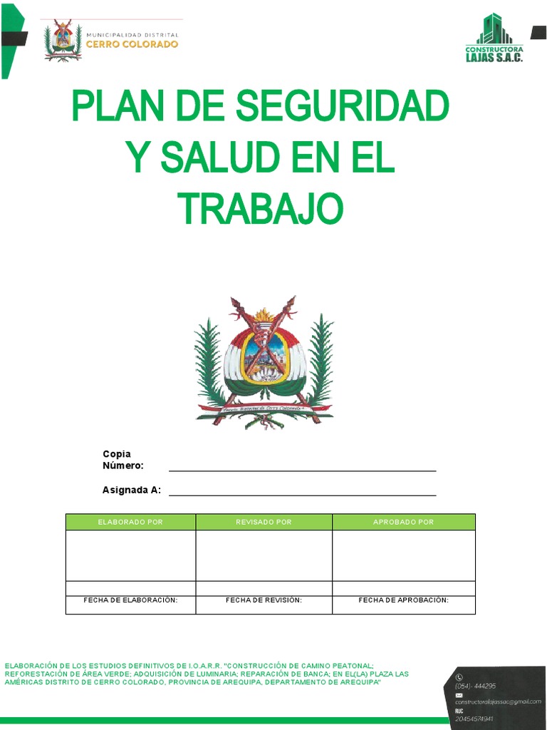 DOC-SGSST-01 - Modelo de Plan de Seguridad y Salud en El Trabajo. | PDF | Regulación