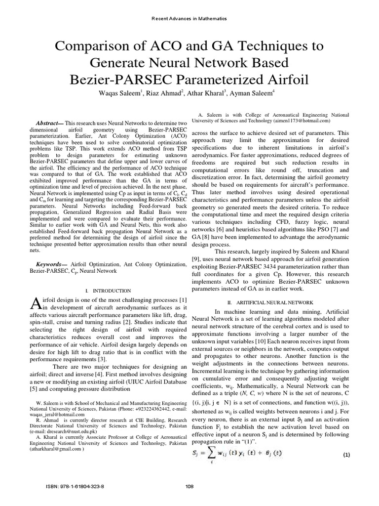 Comparison of ACO and GA Techniques To G | PDF | Artificial Neural Network | Applied Mathematics