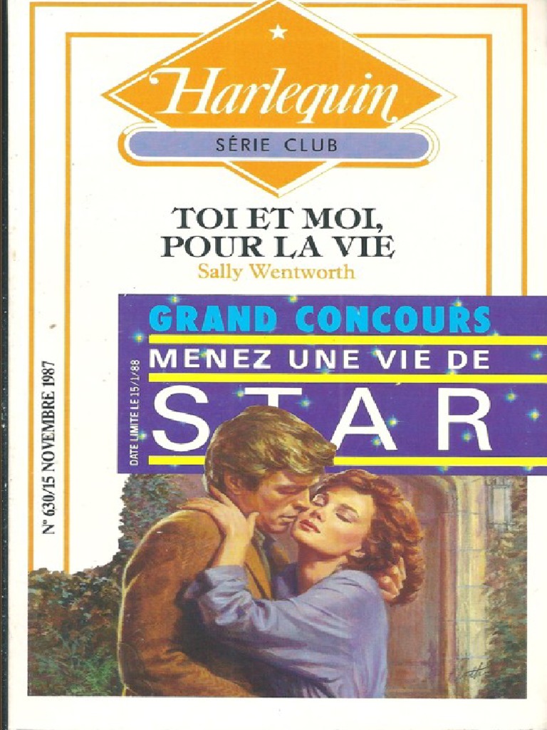 Toi Et Moi, Pour La Vie (Sally Wentworth (Wentworth, Sally) ) (Z ...