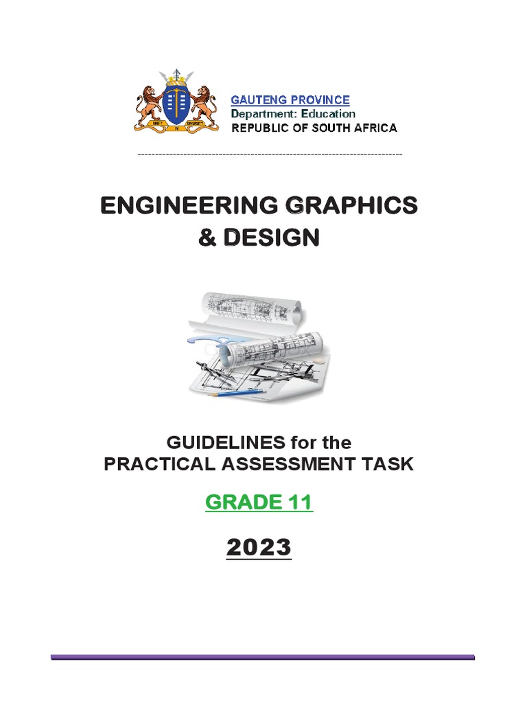 2023 GDE EGD GR 11 PAT Guidelines Feb 2023 | PDF | Drawing | Computer ...