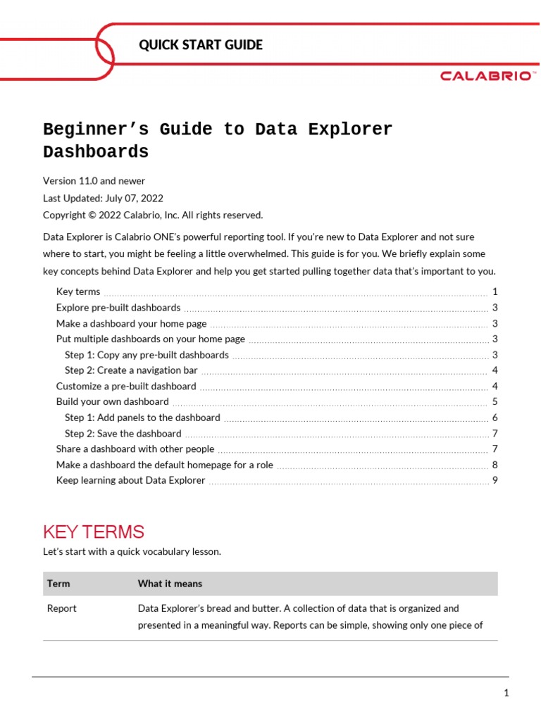 Beginner's Guide To Data Explorer Dashboards | PDF | Tag (Metadata ...