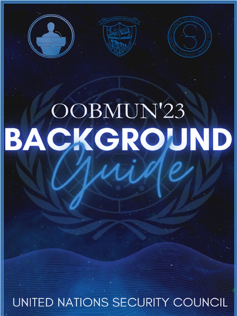 Unsc Background Guide Oobmun Final | PDF