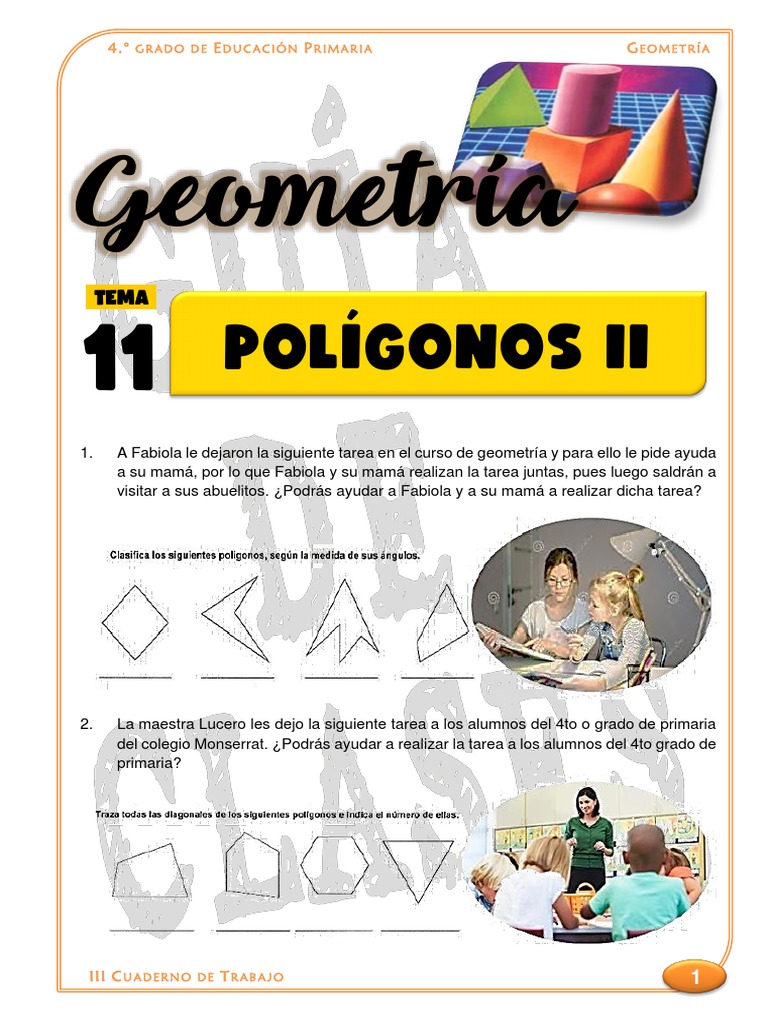 GEOMETRÍA - III y IV Bimestre | PDF | Geometría del plano euclidiano | Matemática Elemental