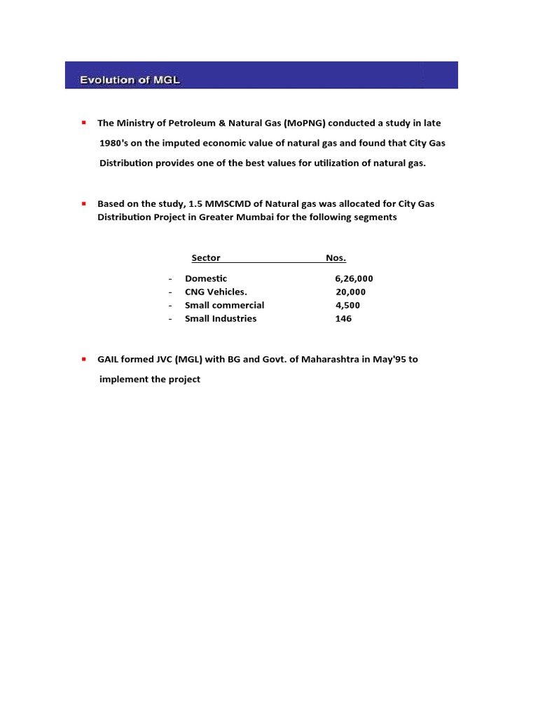 Evolution of MGL | PDF