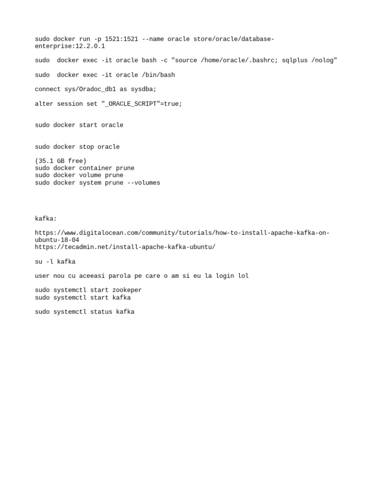 Docker + Kafka | PDF | Computers