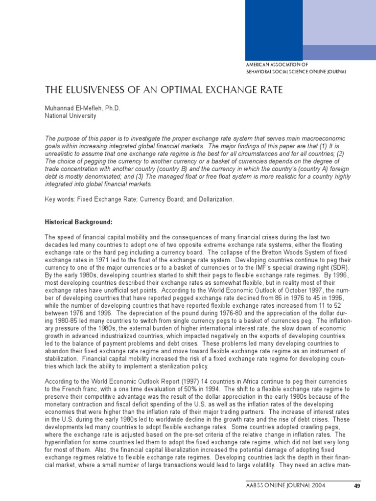 Aabss 49-57 | PDF | Exchange Rate | Monetary Policy