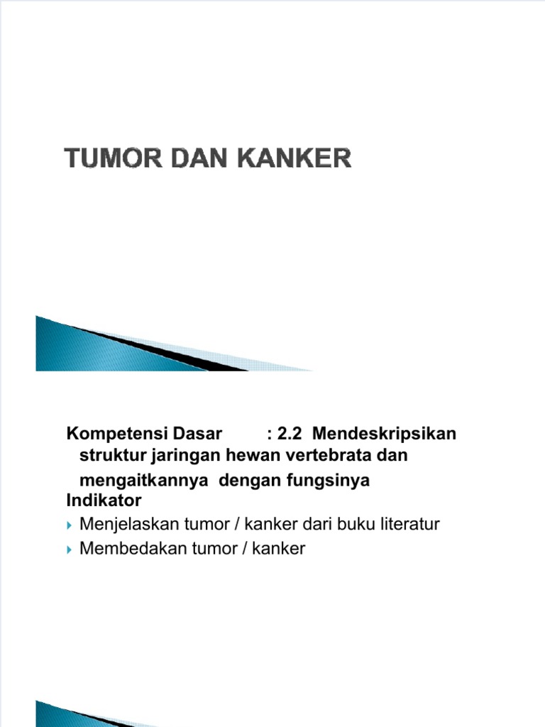 Dokumen - Tips PPT Tumor Dan Kanker | PDF
