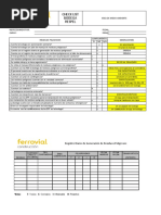 Check List Bodegas | PDF