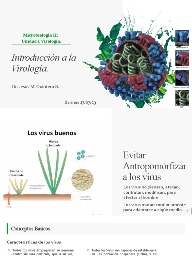 Introducción A La Virología | PDF | Virus | Virología