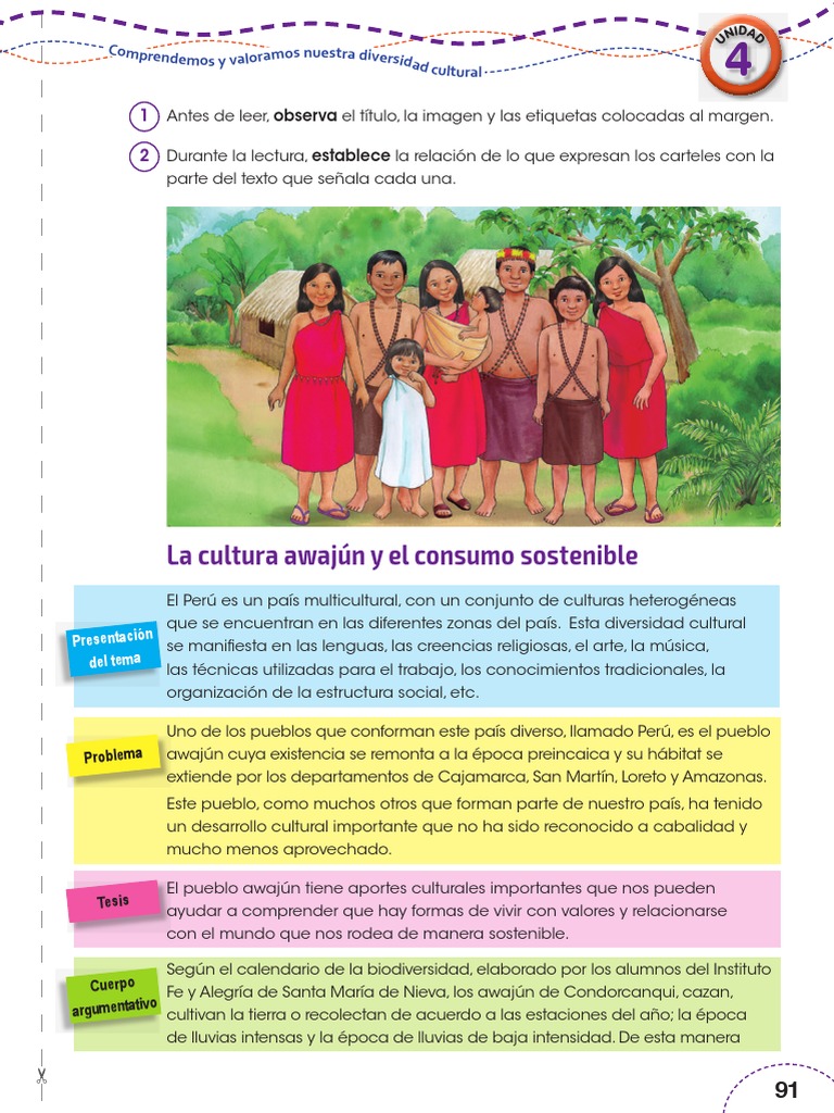 Cultura Awajun y El Cosumo de Agua | PDF | Perú