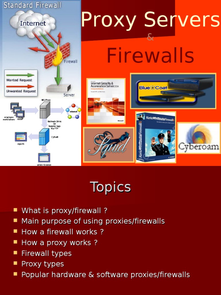 Proxy Servers | PDF | Proxy Server | Firewall (Computing)