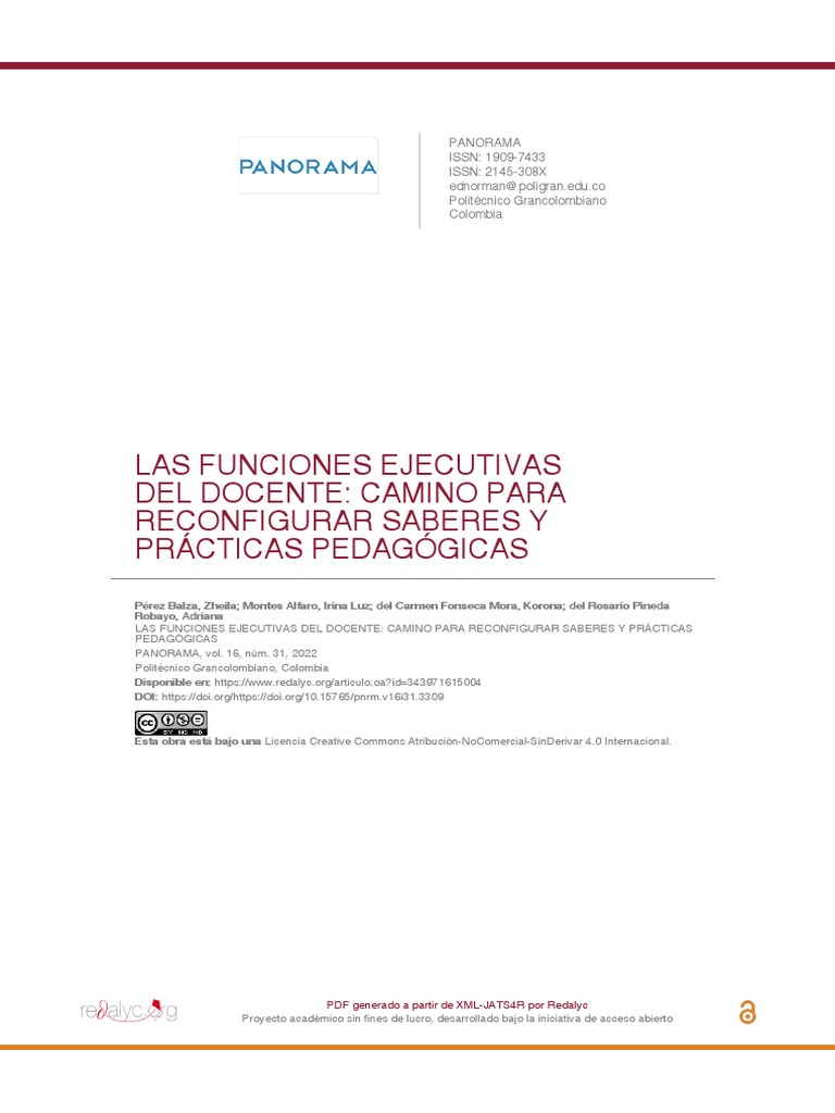 Funciones Ejecutivas | PDF | Aprendizaje | Maestros