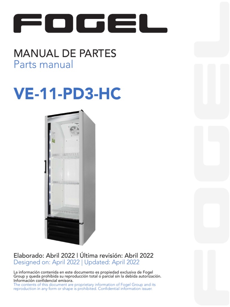 Manual de Partes Ve-11-Pd3-Hc | PDF