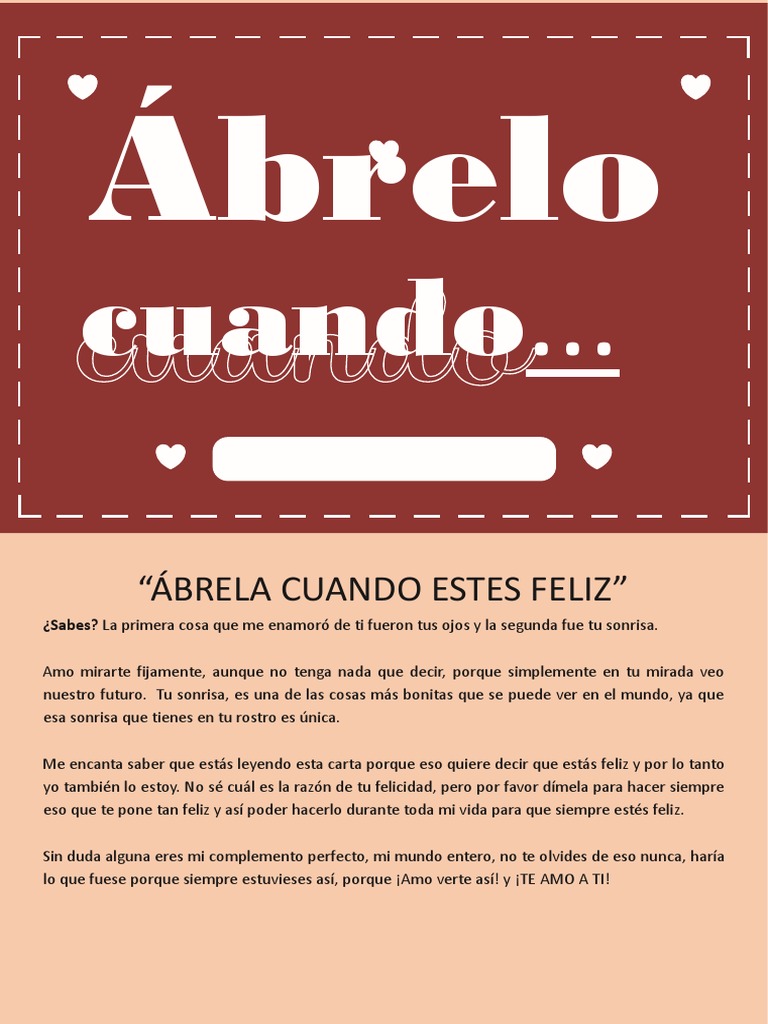 Abrelo Cuando-6 | PDF | Relaciones personales, crianza y desarrollo ...